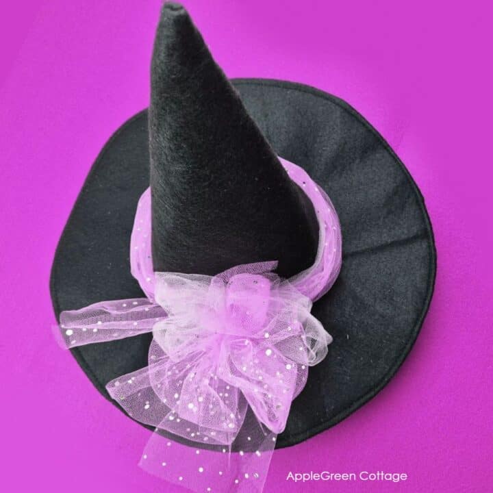 Diy Witch Hat Pattern in 3 Sizes - AppleGreen Cottage