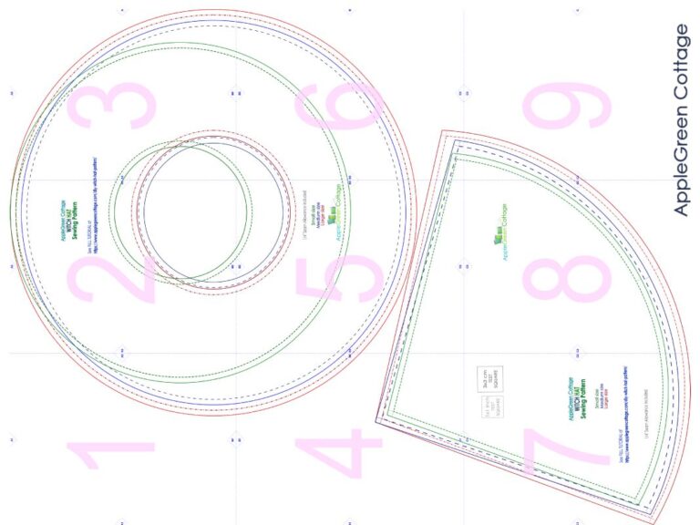 Diy Witch Hat Pattern in 3 Sizes - AppleGreen Cottage