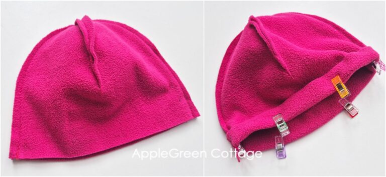 Free Fleece Hat Pattern - AppleGreen Cottage