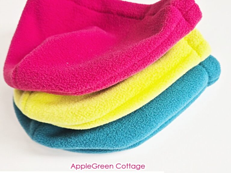 Free Fleece Hat Pattern - AppleGreen Cottage