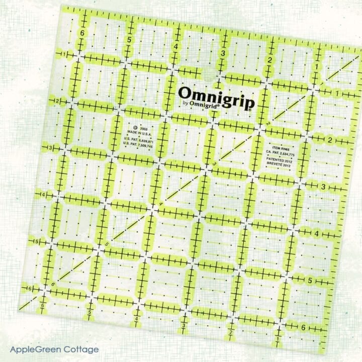 My 4 Favorite Quilting Rulers - AppleGreen Cottage