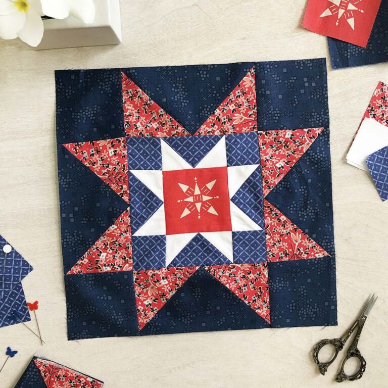 10+ Free Patriotic Quilt Patterns To Celebrate - AppleGreen Cottage