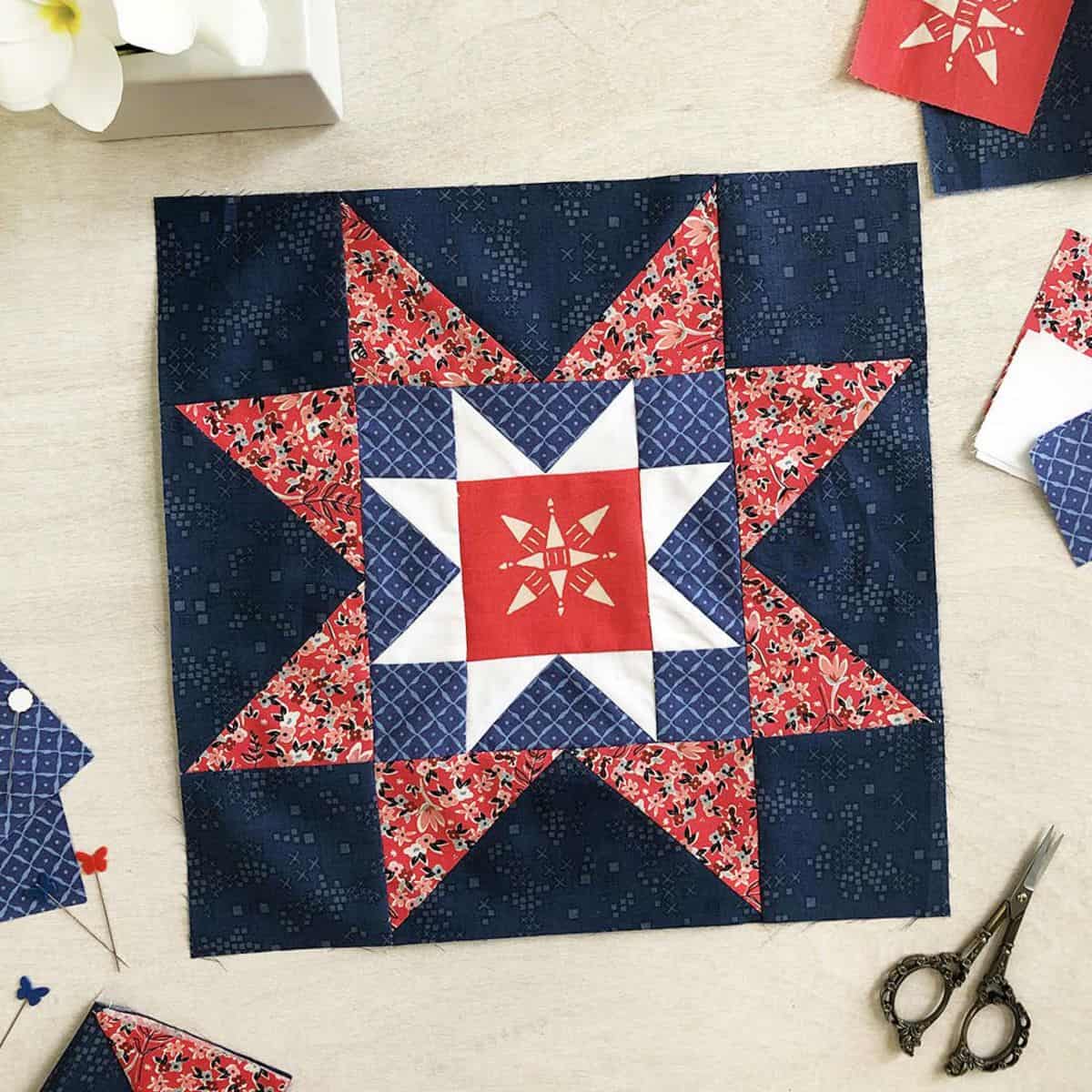 10+ Free Patriotic Quilt Patterns To Celebrate - AppleGreen Cottage