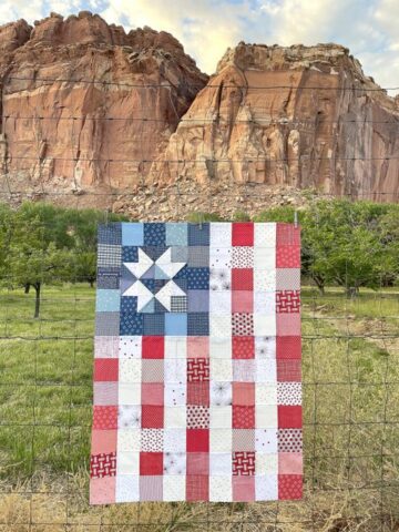 10+ Free Patriotic Quilt Patterns To Celebrate - AppleGreen Cottage