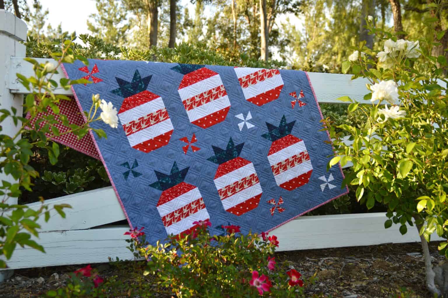 10+ Free Patriotic Quilt Patterns To Celebrate - AppleGreen Cottage