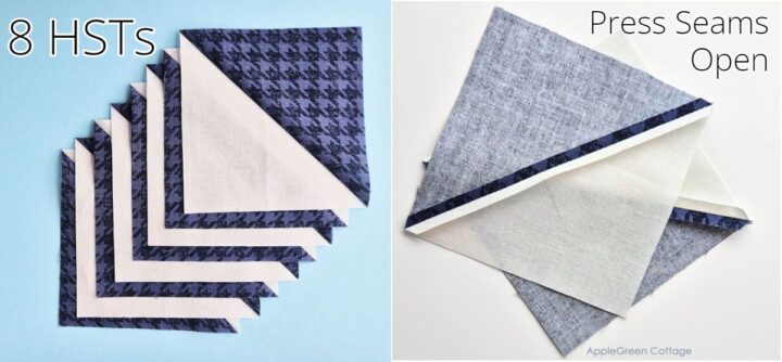 Pinwheel Star - Free Mini Quilt Pattern - AppleGreen Cottage