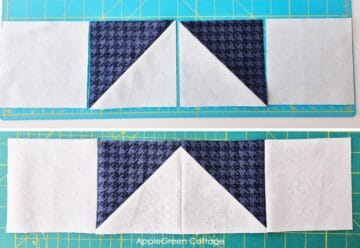 Pinwheel Star - Free Mini Quilt Pattern - AppleGreen Cottage