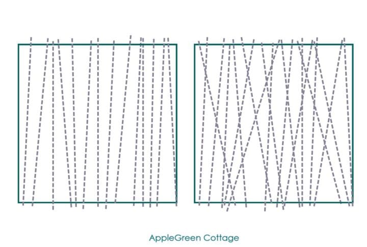 14 Easy Straight-Line Quilting Designs for Beginners - AppleGreen Cottage
