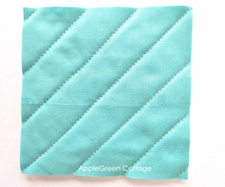 14 Easy Straight-Line Quilting Designs for Beginners - AppleGreen Cottage