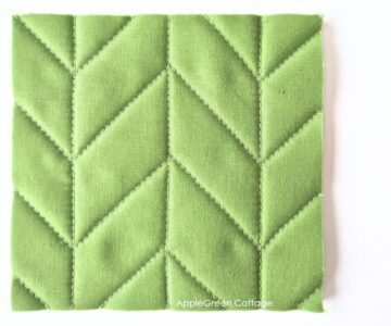 14 Easy Straight-Line Quilting Designs for Beginners - AppleGreen Cottage