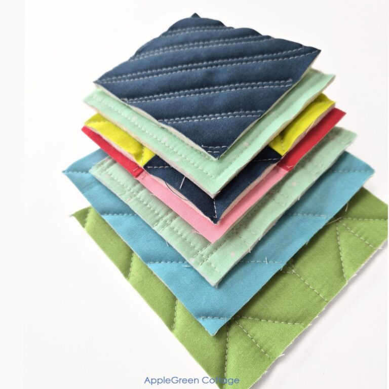 14 Easy Straight-Line Quilting Designs for Beginners - AppleGreen Cottage