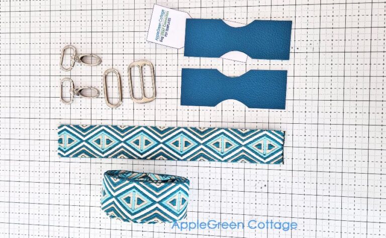 How To Make Bag Strap Connectors- 7 Free PDF Templates - AppleGreen Cottage