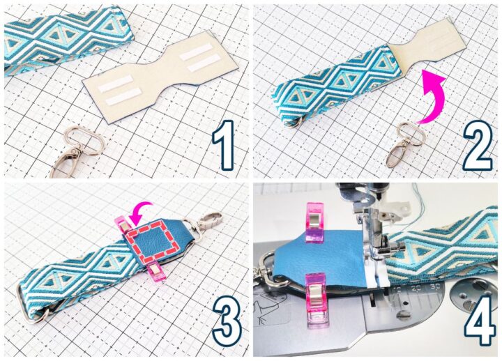 How To Make Bag Strap Connectors- 7 Free PDF Templates - AppleGreen Cottage