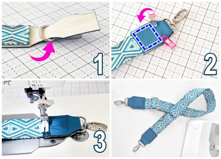 How To Make Bag Strap Connectors- 7 Free PDF Templates - AppleGreen Cottage