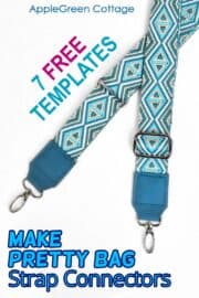 How To Make Bag Strap Connectors- 7 Free PDF Templates - AppleGreen Cottage